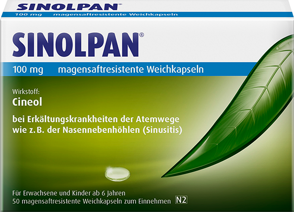 Bei Schnupfen mit Sinusitis | Sinolpan®